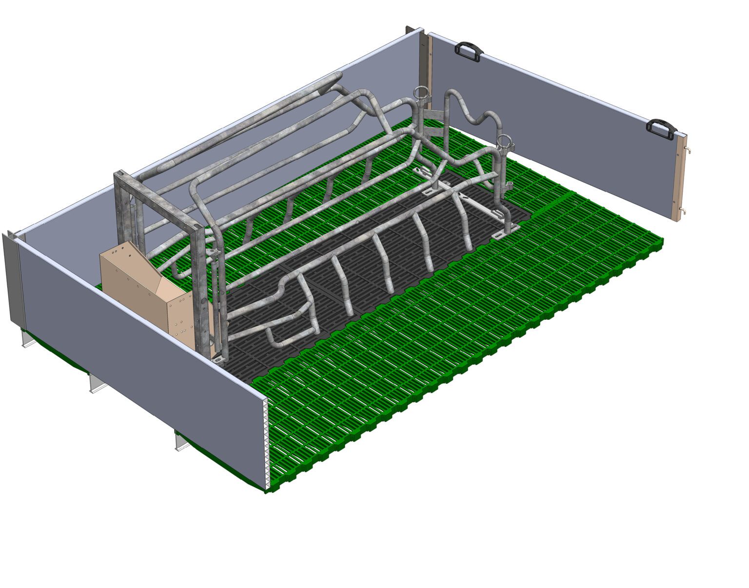 Pig farrowing stall LACTEK + - I-TEK